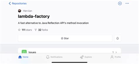 Github Hervianlambda Factory A Fast Alternative To Java Reflection