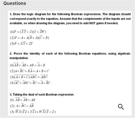 Draw A Logic Circuit Diagram For The Following Boolean Expression B C