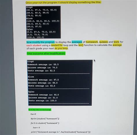 Solved Program 3 Gradebook Report 60 Pts Create A Chegg