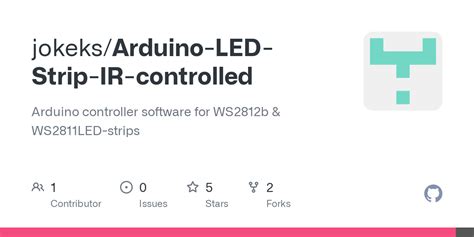 Github Jokeksarduino Led Strip Ir Controlled Arduino Controller Software For Ws2812b