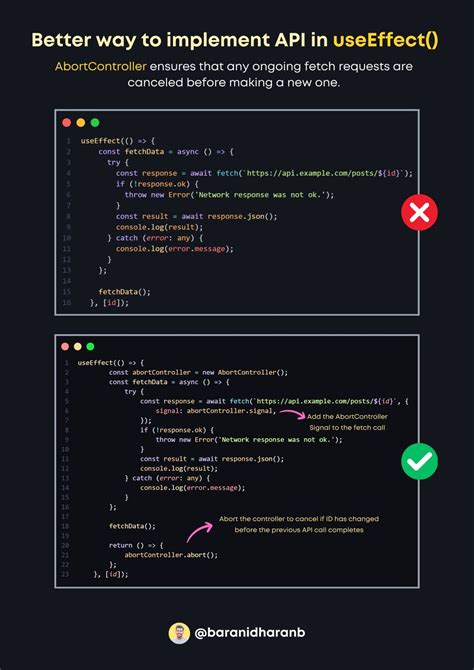 Nur Mohammad On Linkedin The Right Way Implement Api In Useeffect In React Js