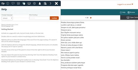 Need To Update The Help Getting Started For Mobile · Issue 119 · Alpheios Projectalpheios