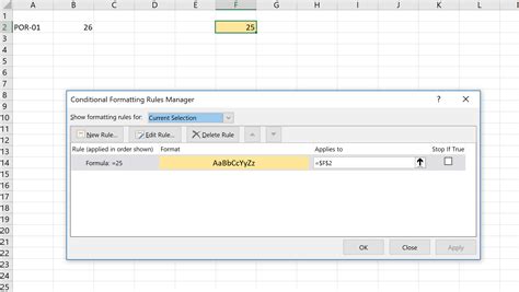 Highlight A Cell That Evaluates To A False Value Rexcel