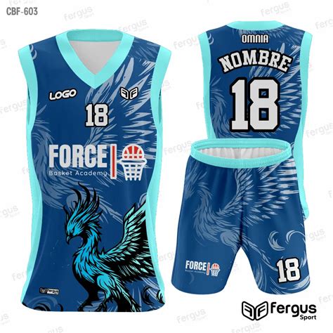 Camisetas De Basquet Azul Con Celeste Fergus Perú