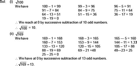 Cbse 8 Math Cbse Squares And Square Roots Ncert Solutions