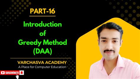 Greedy Method Introduction Greedy Algorithm Explained With Examples Daa Gate Cs Cs402