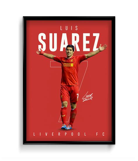 Luis Suarez Poster Sunny Graphic Arts Shop