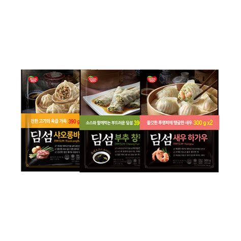동원 딤섬 새우하가우300g x 2봉 부추창펀 390g x 2봉 샤오롱바오 390g x 2봉 최저가 검색 최저가