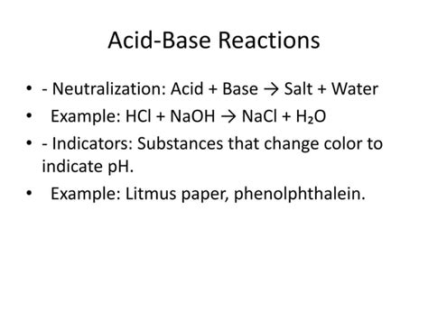 Chemistryofacidsgcsetutorialpptx For Home School Ppt