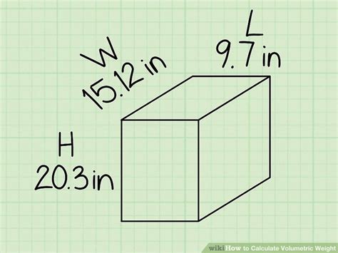 How To Calculate Volumetric Weight Steps With Pictures