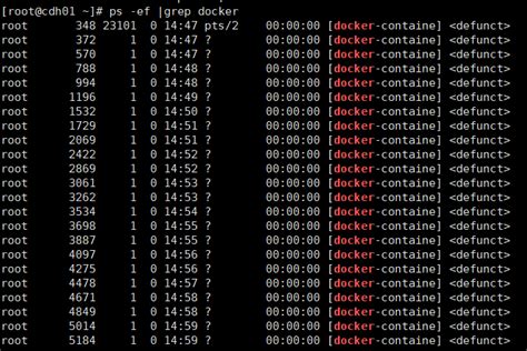 Cannot Stop Defunct Docker Containe Stack Overflow