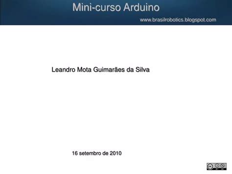 Ppt Mini Curso Arduino Brasilrobotics Blogspot Powerpoint Presentation Id 4127445