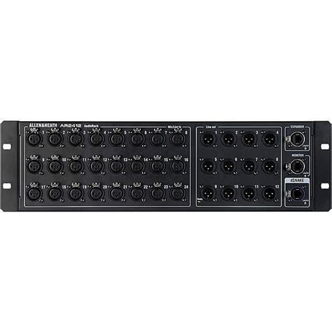 Allen And Heath Ar2412 Remote Audio Rack 24x12 Music And Arts