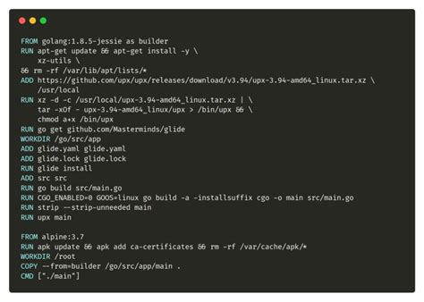 The Ultimate Guide To Writing Dockerfiles For Go Web Apps Hasura