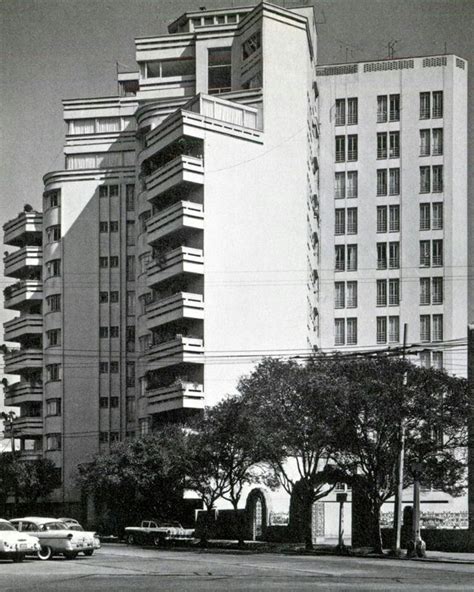 Basurto Building By Francisco Serrano Condesa Mexico City 1945 Ciudad De México Edificios México