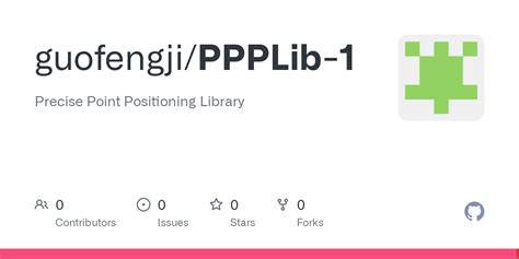 Github Guofengjippplib 1 Precise Point Positioning Library
