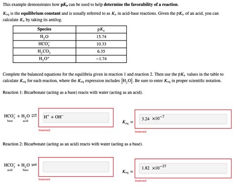 Solved This Example Demonstrates How PKa Can Be Used To Help Chegg Com