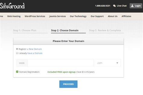 Detailed How To Guide Buy Your Domain And Hosting With Siteground