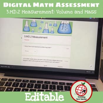 3 MD 2 Measurement Volume Mass Google Forms Assessment TPT