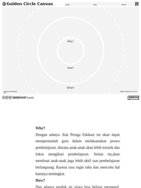 A4 Golden Circle Canvas Pdf