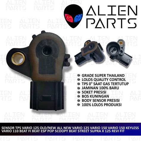 Jual Bisa Cod Sensor Tps Throttle Body Position Sensor Kualitas Oem Vario 125 Old New All New