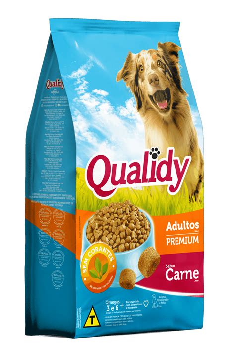 Qualidy Premium Cães Adultos Sabor Carne Adimax Alimentos Para Cães