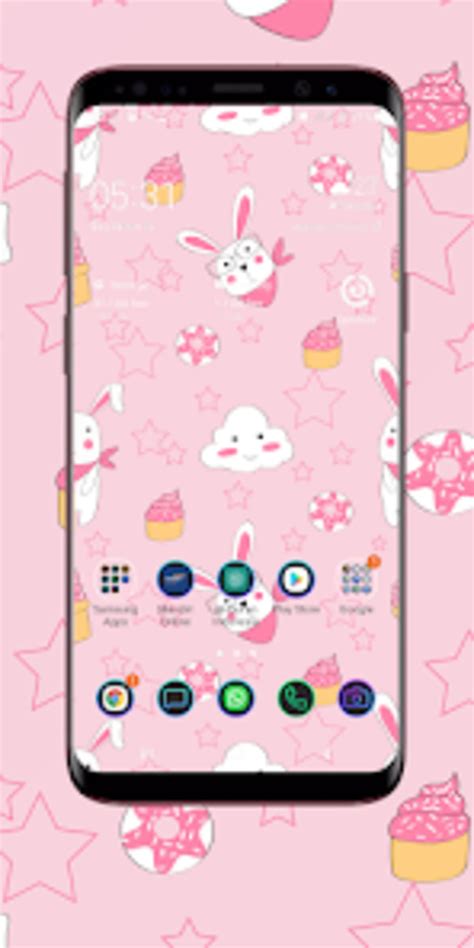Cute Pink Wallpaper для Android — Скачать