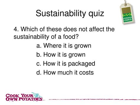 Ppt Sustainability Quiz Powerpoint Presentation Free Download Id 2474644