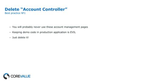 Asp Net Mvc Best Practices Ppt