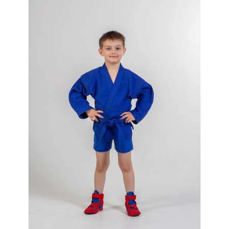 Куртка для самбо МосСпорт цвет синий КБ05 купить по цене 4367 ₽ в ...