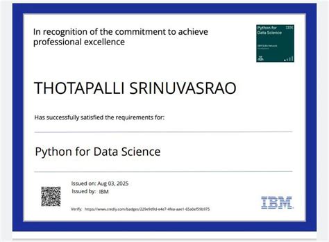 Datascience Python Ibmcertified Lifelonglearning Upskilling Pythonfordatascience