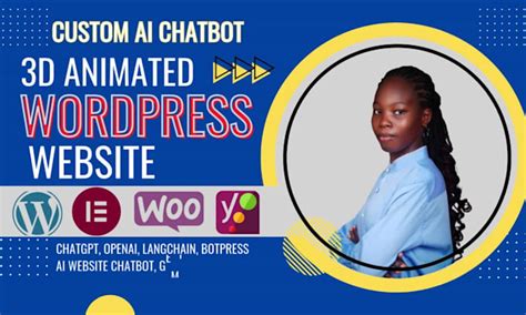 Interactive 3d Animated Wordpress Build Custom Ai Chatbot Using Openai