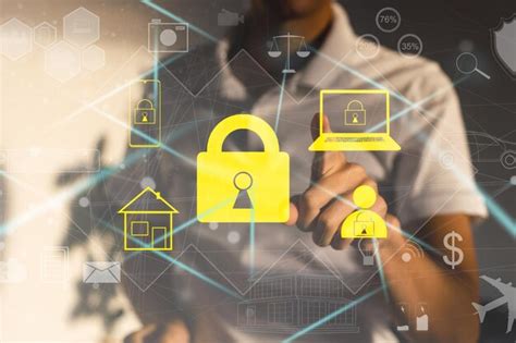 Premium Photo Concept Of Cyber Security Information Security And Encryption Secure Access To