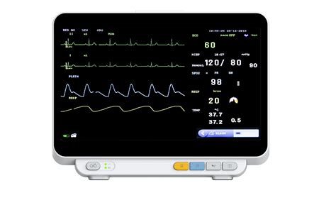 Multi Parameter Touch Screen Ecg Waveform Compatible Patient Monitoring System Monitor