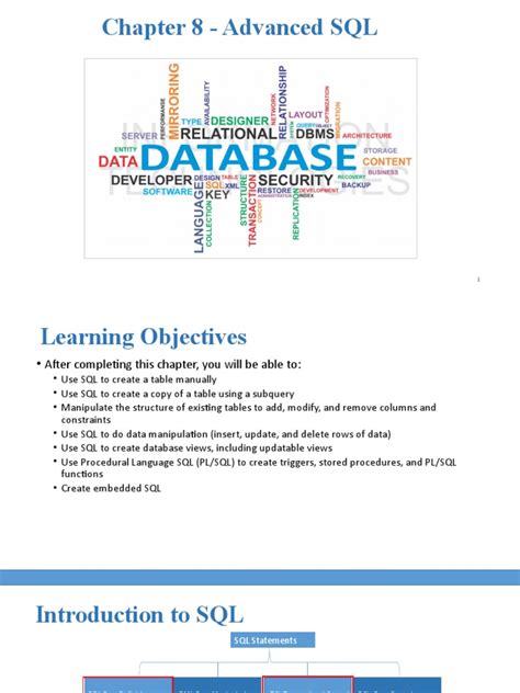 Chapter 8 Advanced Sql Pdf Plsql Relational Database