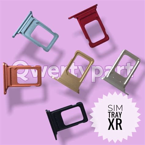 Jual Sim Tray IP XR Wadah Tempat Kartu Slot Sim Lock Card Tray Holder Shopee Indonesia