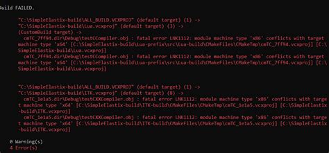 fatal error lnk1112 module machine type x86 conflicts with target