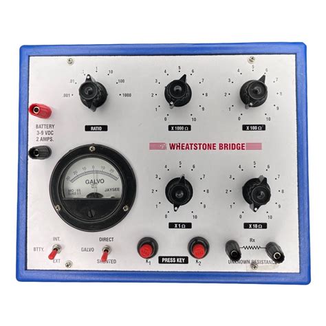 Portable Wheatstone Bridge At ₹1400 Manufacturers In Ambala