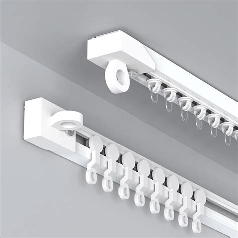 1 5m Adhesive Curtain Track Ceiling Or Wall Mount Ceiling