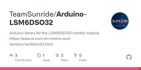 GitHub TeamSunride Arduino LSM DSO Arduino Library For The LSM DSO Inertial Module Https
