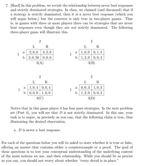 Solved 7 Hard In This Problem We Revisit The