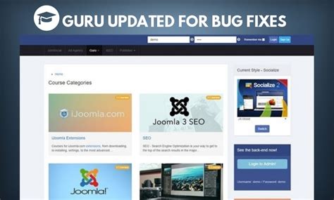 Joomla Lms Extension Guru 5 1 10 Updated For Bug Fixes Ijoomla Blog
