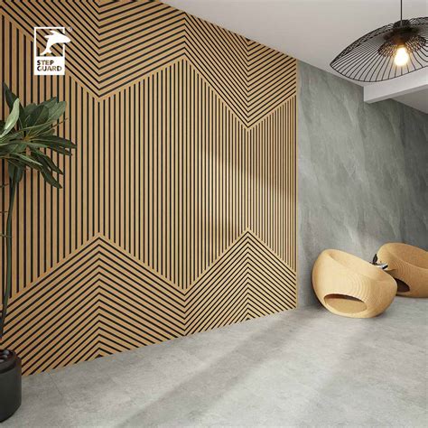 Diy Acoustic Wood Slat Wall Panels Step Guard Floors And Walls