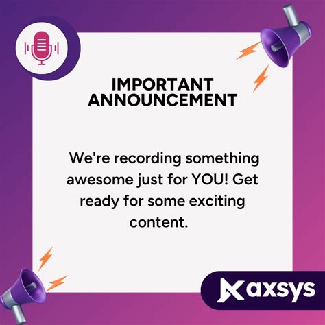 axsys on linkedin 🌟we re excited to announce that we re recording something transformative…