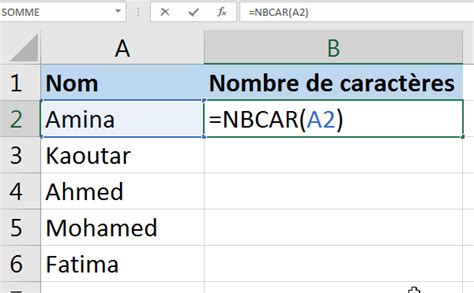 Tuto Excel Compter Le Nombre De Caractères Dans Une Cellule Tutoriel Excel
