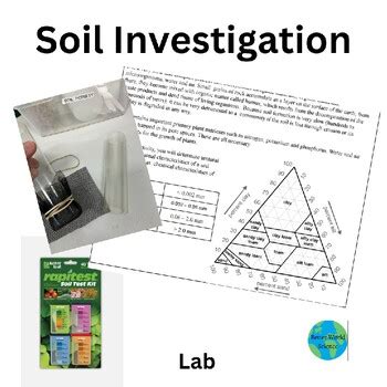 APES Soil Investigation By Better World Science TPT
