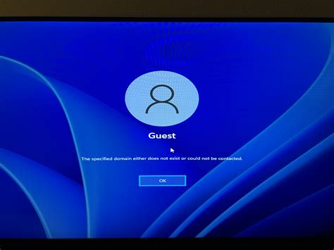 The Specified Domain Either Does Not Exist Or Could Not Be Contacted Microsoft Qanda