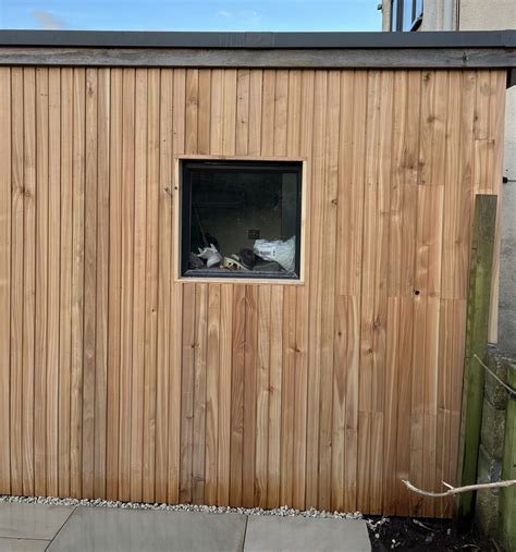 Beautiful Cedar Cladding Transformation Taylor Pm Services