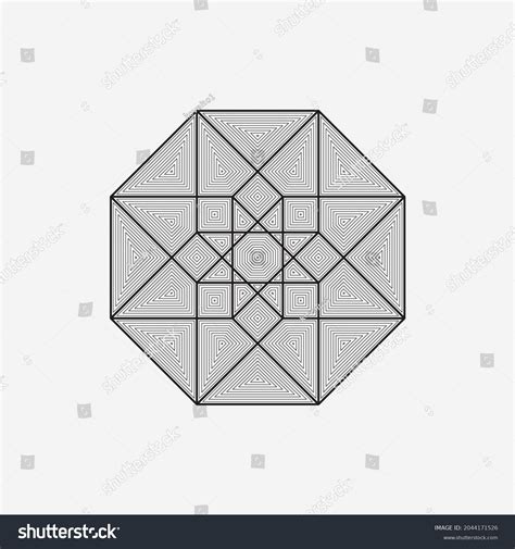 Hypercube Tesseract Icon Line Design Editable Stock Vector Royalty Free 2044171526 Shutterstock