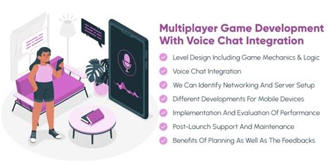 Multiplayer Game Development With Voice Chat Integration Web Design